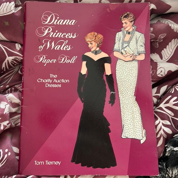 tom tierney | Other | Princess Diana Paper Dolls Tom Tierney Unused ...